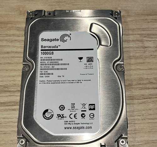 HDD 1Tb Seagate barracuda