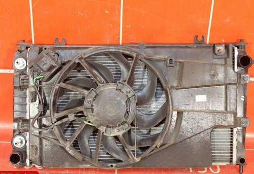 Радиатор двигателя МКПП с диффузором LADA Granta