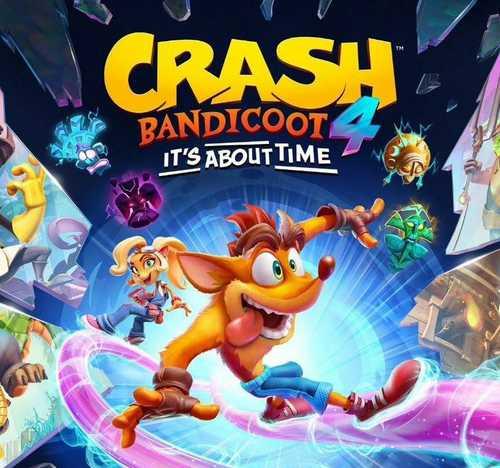 Игра Crash Bandicoot 4: It’s About Time (PS4) Субт