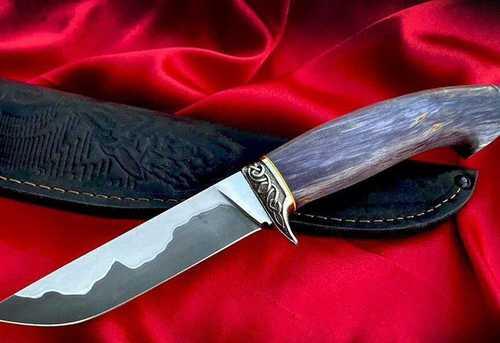 Нож "Сокол", клинок сталь Ламинат, обкладки сталь