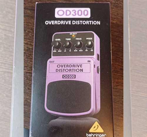 Гитарная педаль Behringer OD300