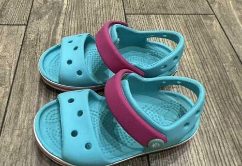 Сандали Crocs детские c 6