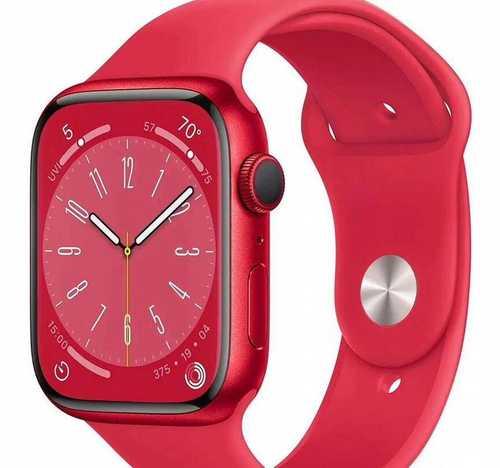 Смарт-часы Apple Watch Series 8, 45 мм Red (produc