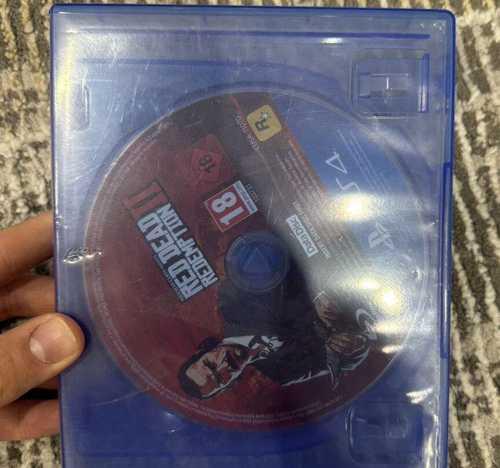 Диск ps4 RDR 2