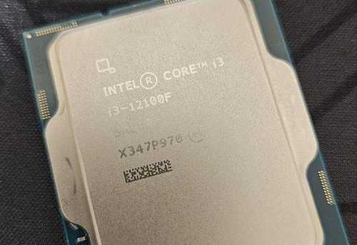Процессор Cpu intel core i3 12100f