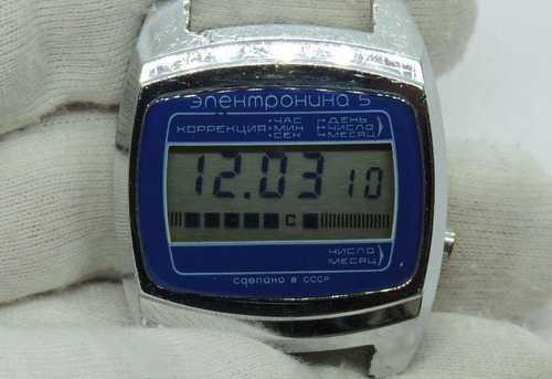 Электроника 5 Cоветские наручные электронные часы