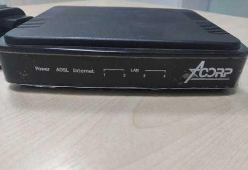 Маршрутизатор Acorp sprinteradsl LAN410 (3.0)