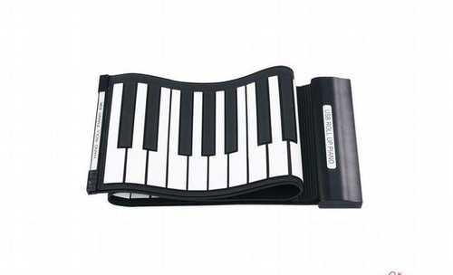 Гибкое пианино Silicon flexible roll up piano MD49