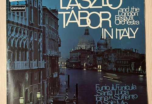 Виниловая пл-ка Laslo Tabor in Italy.1970