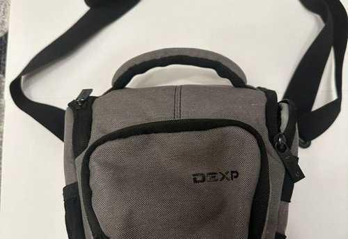 Треугольная сумка-кобура dexp DKt007NG серый