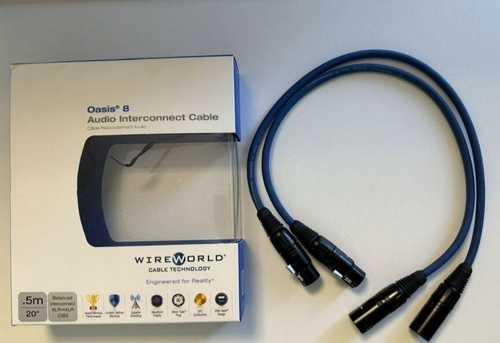 Межблочный кабель Wirеwоrld Oasis 8 2XLR-2XLR
