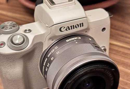 Canon m50 kit + обьектив