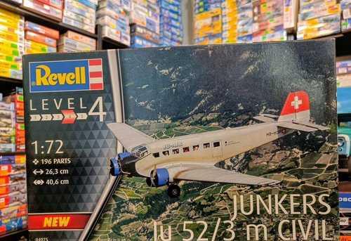 Revell 04975 Junkers Ju 52/3 m Civil 1/72