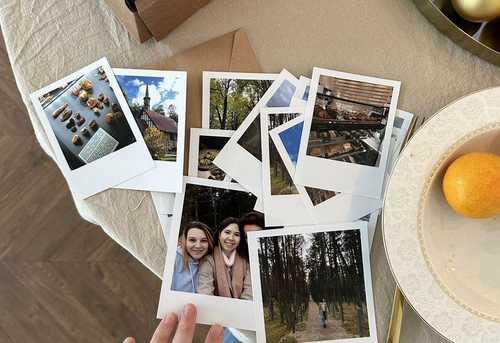 Печать фото Polaroid, подарок на Новый год мужу