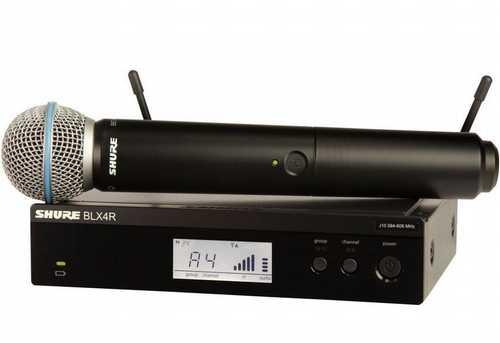 Shure blx24re/sm58 t11 вокальная радиосистема