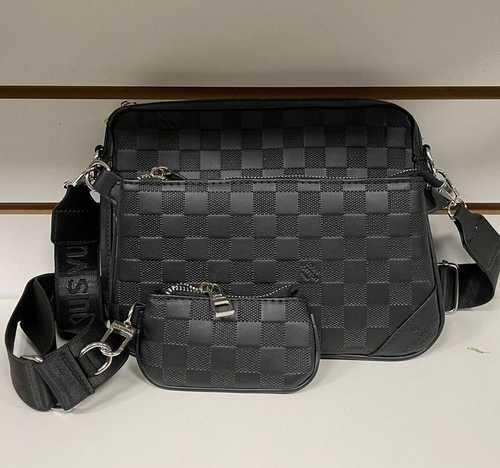 Сумка мужская louis vuitton trio messenger