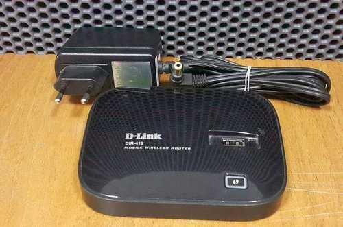 Wi-Fi роутер D-link DIR-412 (802.11a/b/g/n 2.4ггц)