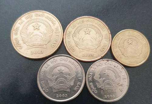 Набор монет Вьетнама