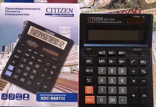 Калькулятор citizen sdc 444S