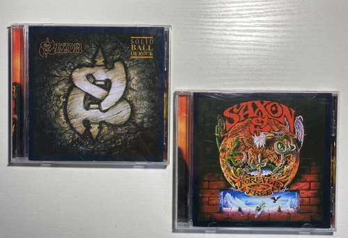 2CD диска "Saxon"