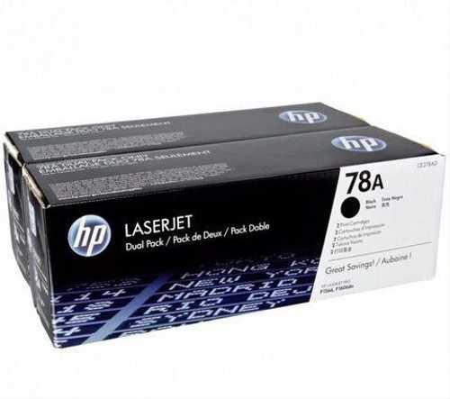 Лазерный картридж HP 78A упаковка 2шт черны 110521