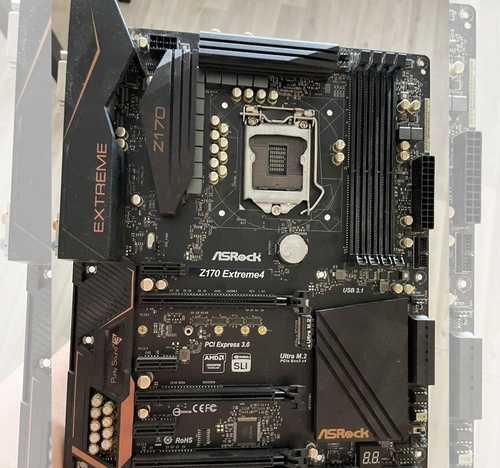 Материнская плата Asrock z170 (1151 socket)