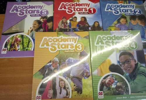 Academy Stars: Starter, 1, 2, 3, 4 (комплекты)