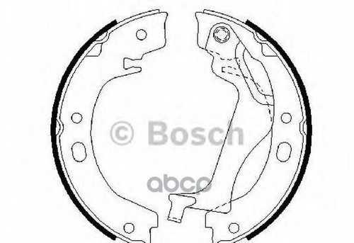 Колодки тормозные барабанные 0986487713 Bosch