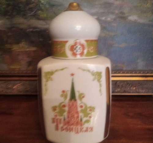 Фарфоровая чайница СССР