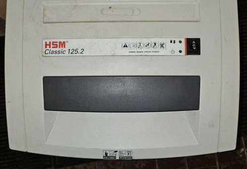 Уничтожитель бумаги (шредер) HSM 125.2 (1,9x15 мм)