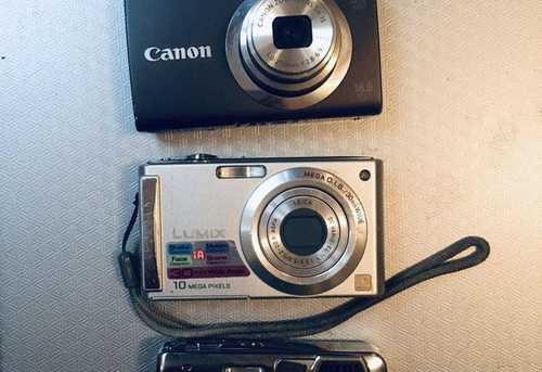 Компактный фотоаппарат olympus canon