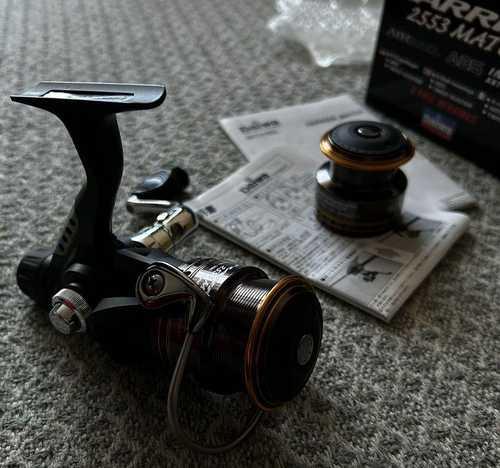 Катушка daiwa harrier2553 match