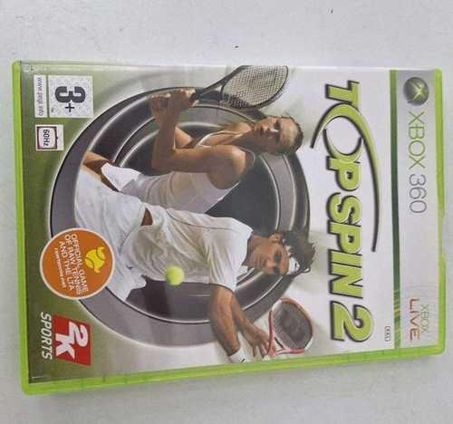 Игровые диски. xbox 360 Top Spin 2