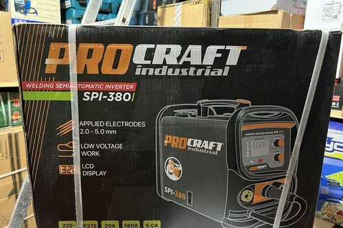 Инверторный полуавтомат Procraft industrial SPI380