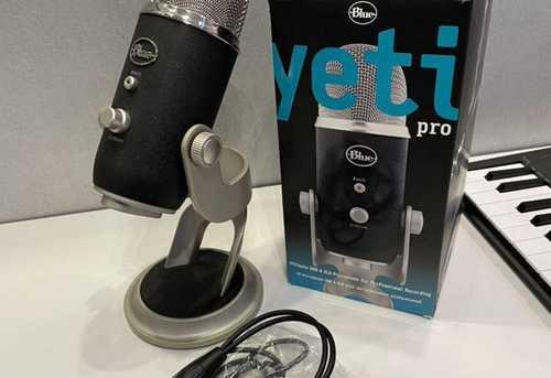 Микрофон Blue Yeti Pro, USB, студийный