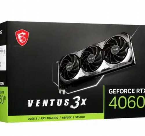 Видеокарта rtx 4060 ti msi ventus 3x oc