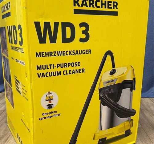 Хозяйственный пылесос Karcher WD 3 S V-17/4/20