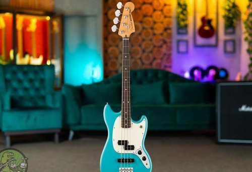 Fender Player II Mustang Bass RW Aquatone Blue