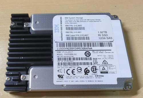 Накопитель SSD Toshiba 1.92Tb SAS 12G SFF 2.5"