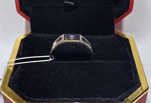 Золотое кольцо с бриллиантом(1469)