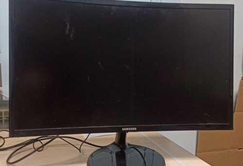 Монитор Samsung 24" C24F390FHI(полоса в центре)