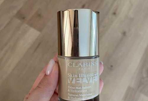 Крем тональный Clarins skin illusion velvet