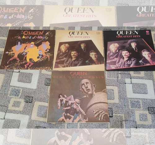 Виниловые пластинки Queen 4шт