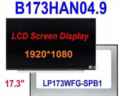 B173HAN04.9 Матрица / 1920x1080 (FHD) IPS matt