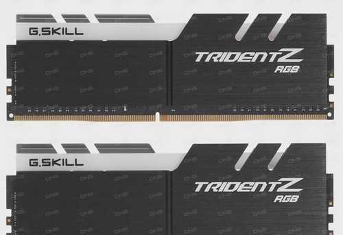 Оперативная память G.Skill trident Z RGB 8x2 16gb