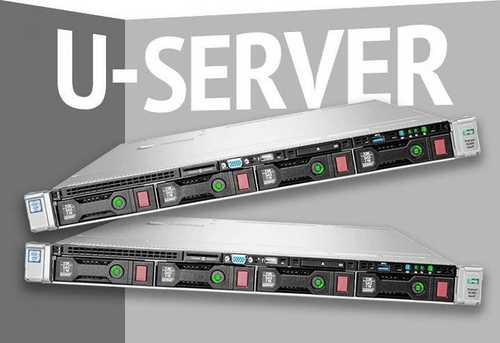 Сервер HP DL360 Gen9 4*3.5 2*2687Wv4 64Gb P440ar 2