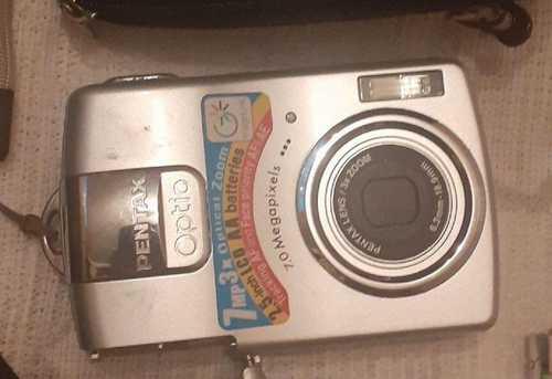 Компактный фотоаппарат pentax