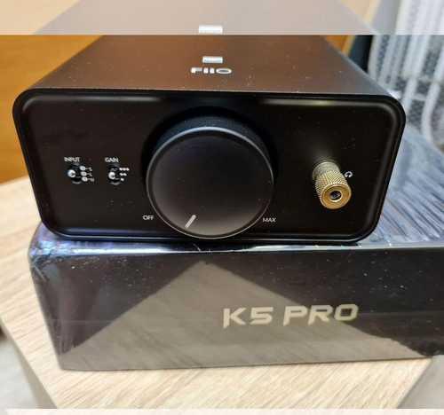 FiiO K5 pro ESS- цап и усилитель для наушников