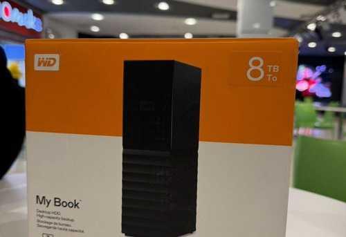 8тб Внешний HDD WD My Book wdbbgb0080HBK- eesn