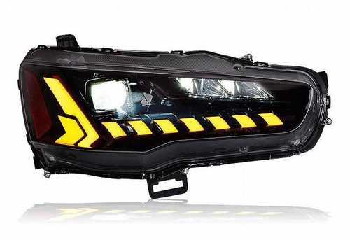 Комплект фар Mitsbishi Lancer 10 LED vf17